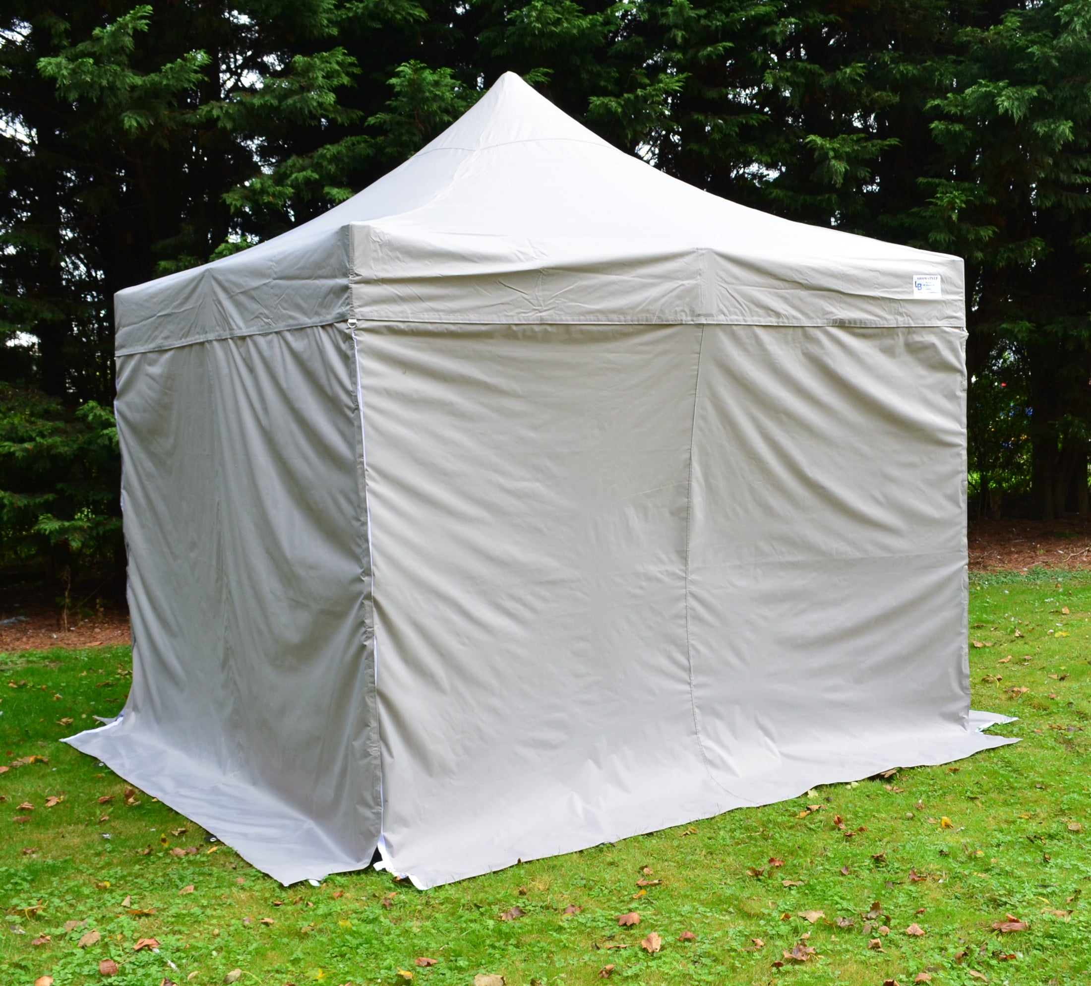 Grey Heavy Duty SHOWSTYLE® Commercial Grade Gazebo 3m x 3m – Leisure ...