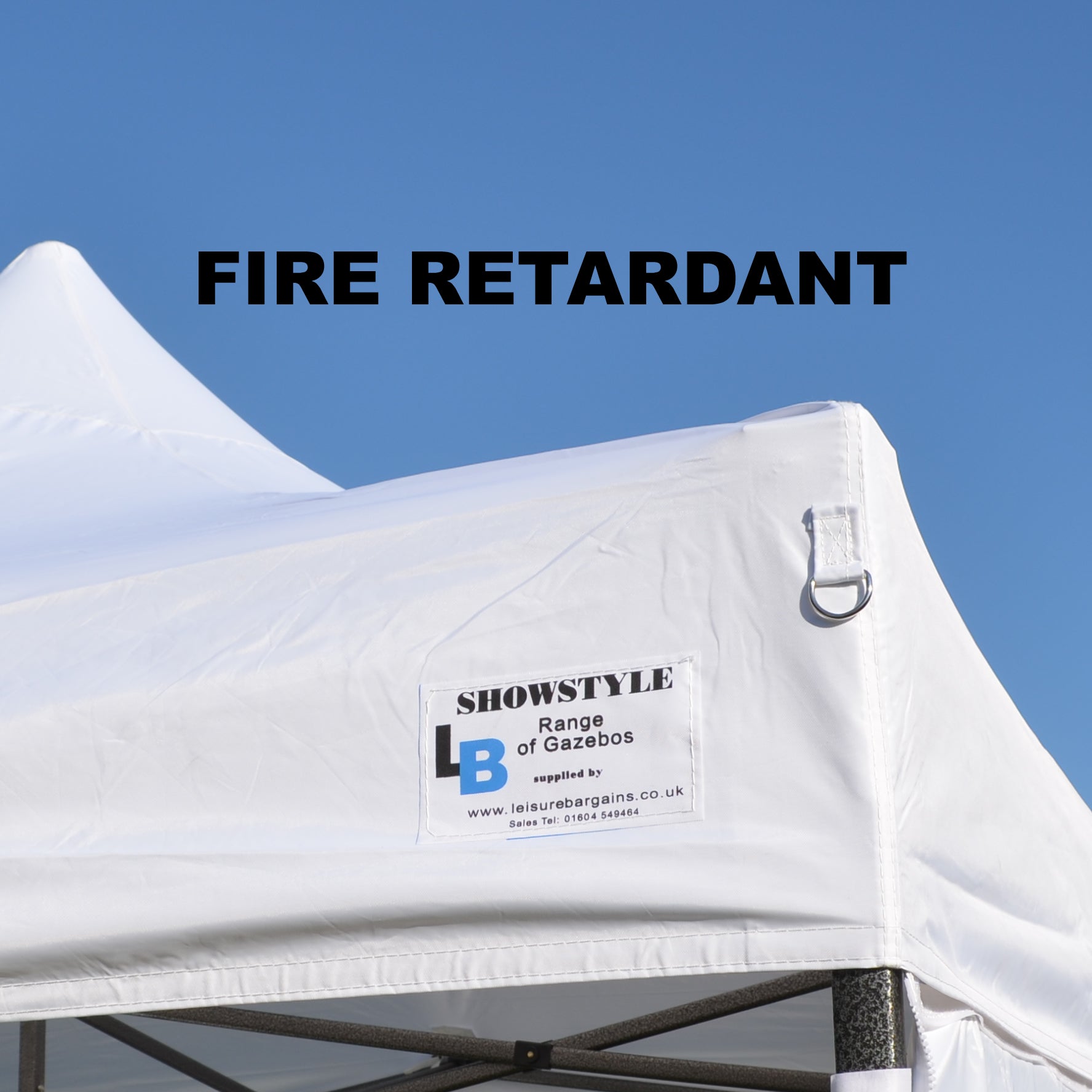 White Replacement Canopy 3m x 3m – Leisure Bargains