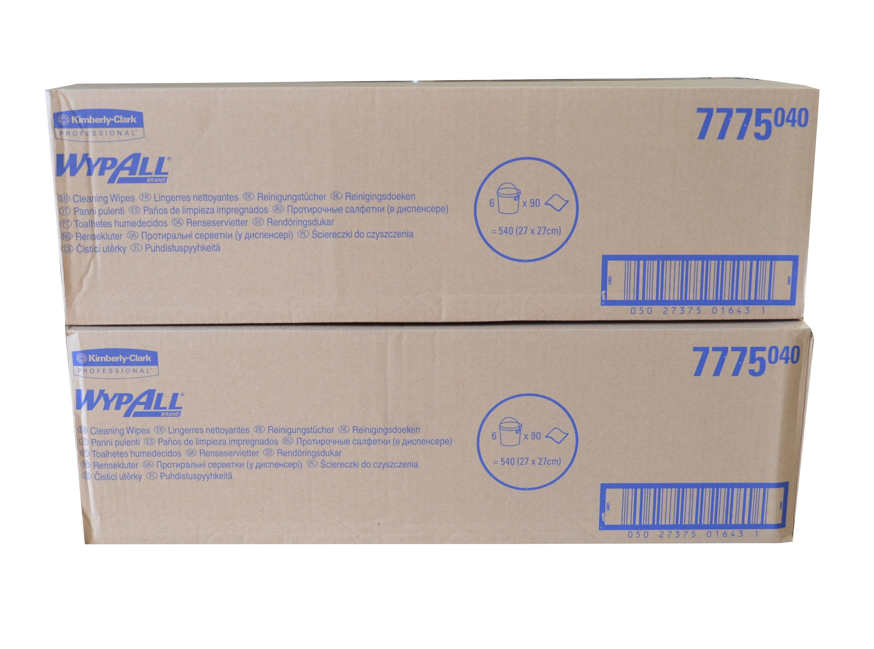 Wypall 7775 Cleaning Wipes Tub of 90 Sheets Large 28cm x 28cm – Leisure ...